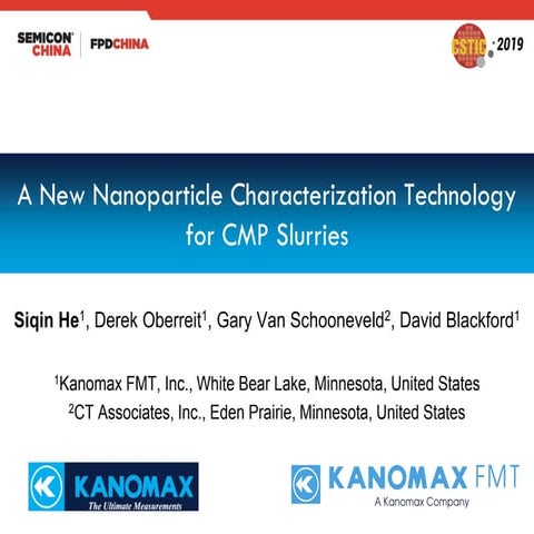 A New Nanoparticle Characterization Technology for CMP Slurries ...