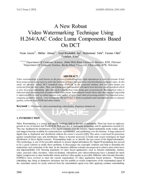 Cloud-Based Multimedia Content Protection System | PPT