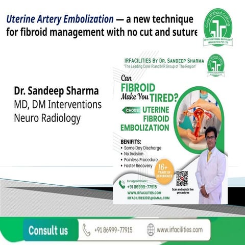 A new technique for fibroid management with no cut and suture.pptx