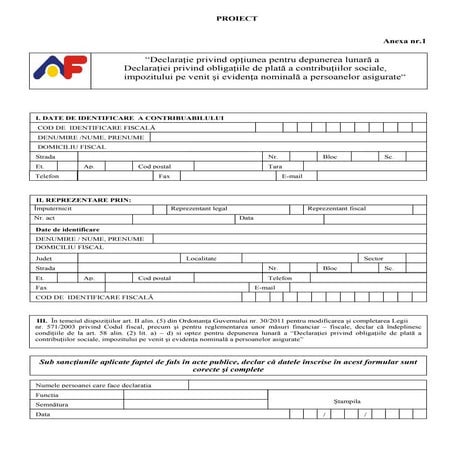 Formularul 230 | PDF
