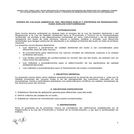 NORMAS DE CALIDAD DEL ECUADOR | PDF