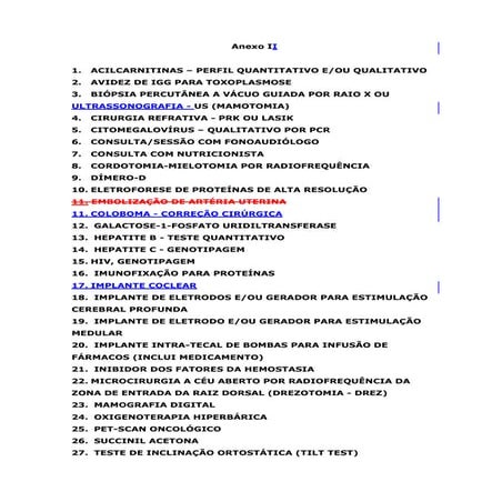 TABELA AMB 92 PARA CONSULTA DE CODIGOS E PROCEDIMENTOS | PDF