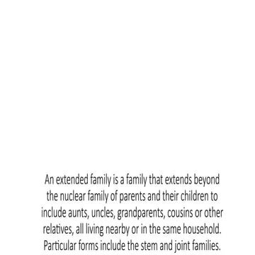 An extended family is a family that extends.pptx | Adoption and ...