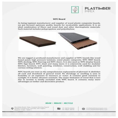 Alstone Wpc Sheet catalogue | PDF