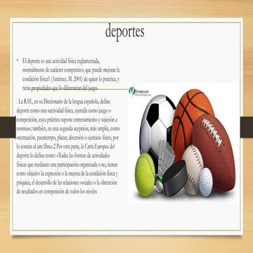 deportes infor 1 | PPTX