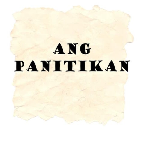 Ang Panitikan | PDF
