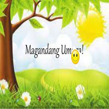 Ang Aking mga Paborito | PPTX