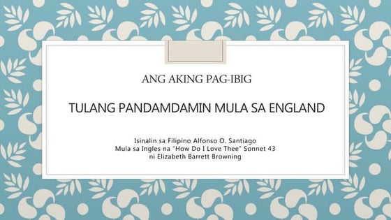 TULA- Filipino 7- MeLC based............. | PPTX