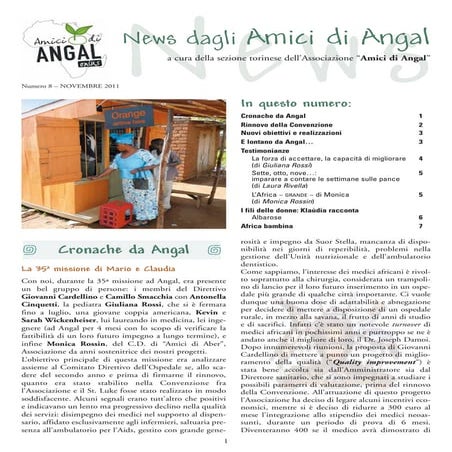 Notiziario Amici di Angal n6 | PDF