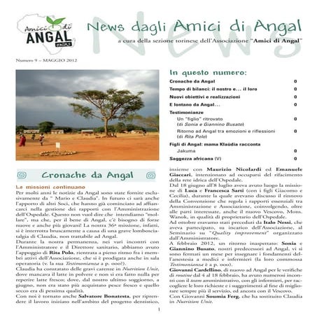 Pierfrancesco Marsiaj, Consulente informatico at Amici di angal onlus