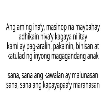 Ang aming ina’y, masinop na maybahay.pptx
