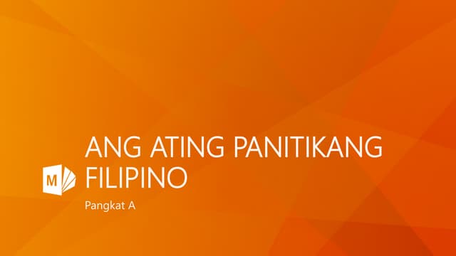 Anyo at Uri ng Panitikan | PPTX