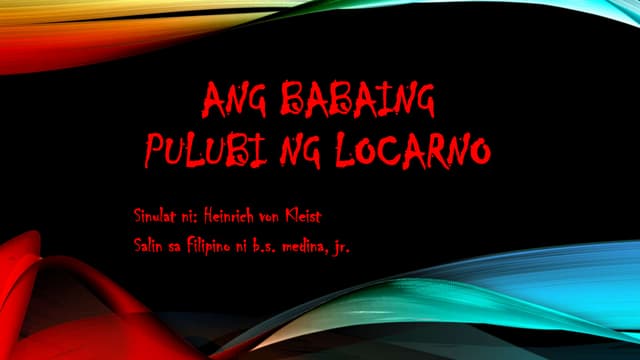 Maikling kuwento | PPT