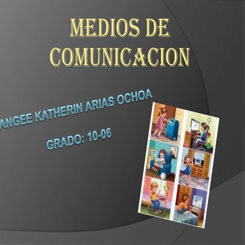 Diapositivas los medios de comunicación | PPTX