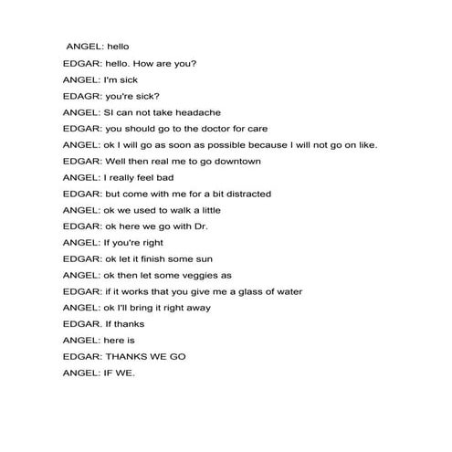 Angel ingles | DOCX