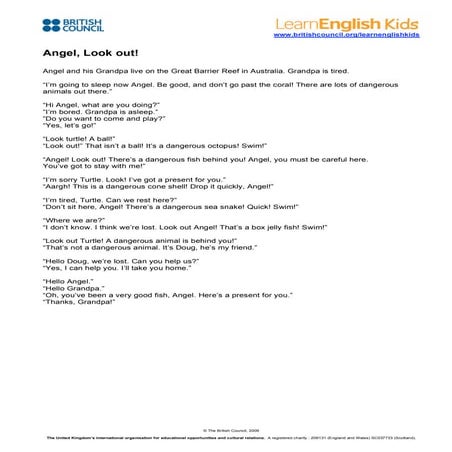 Angel look out-story 0 | PDF