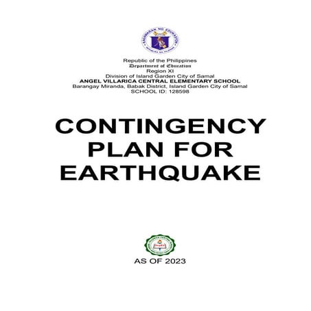 500732_NMIS CONTENGENCY PLAN_EARTHQUAKE.docx