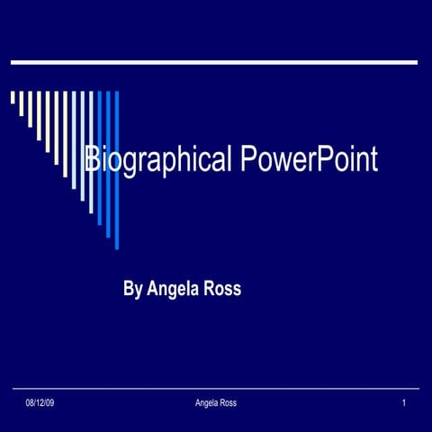 Angela Ross Biography | PPT