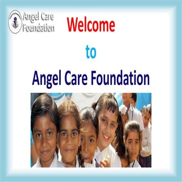 top 10 ngo in india Angel Foundation NGO | PDF