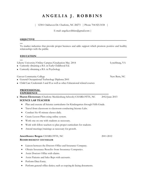 brenda's resume | RTF