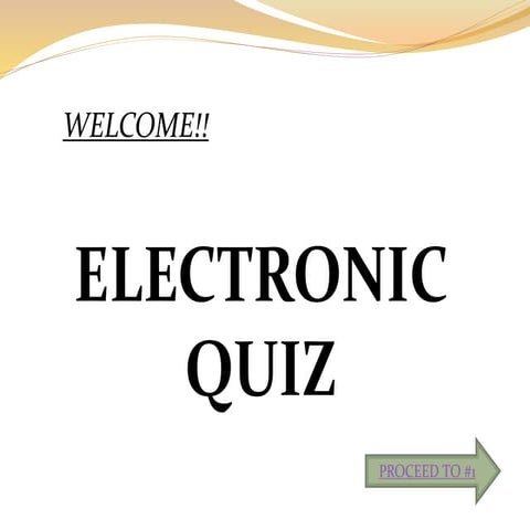 Electronic Quiz in Empowerment Technologies | PPT