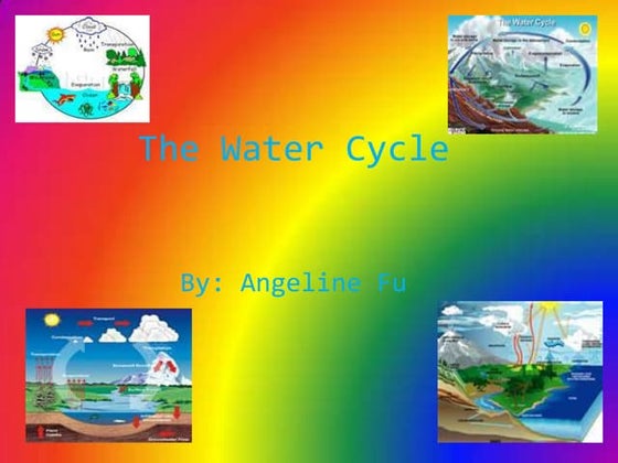 The water cycle | PPTX