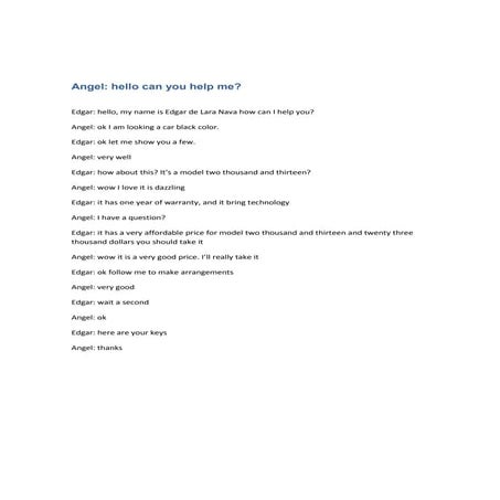 Angel ingles | DOCX