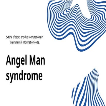 Angel Man syndrome presentation powerpoint | PPTX