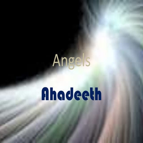 Angels Ahadeeth | PPT