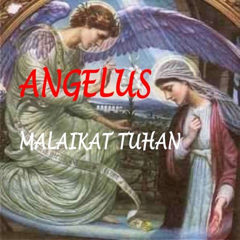Doa Angelus / Malaikat Tuhan | PPTX