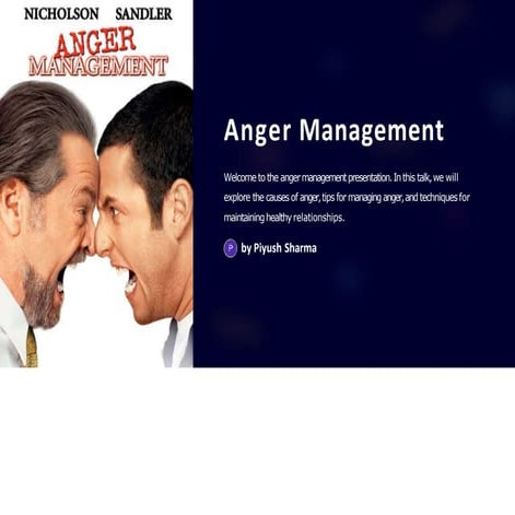 10 anger management tips | PPT