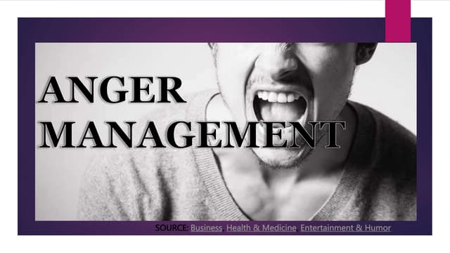 Anger Management | PPT