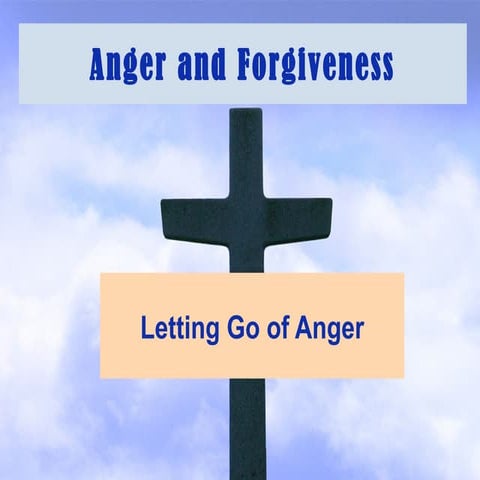 Anger and forgiveness | PPT