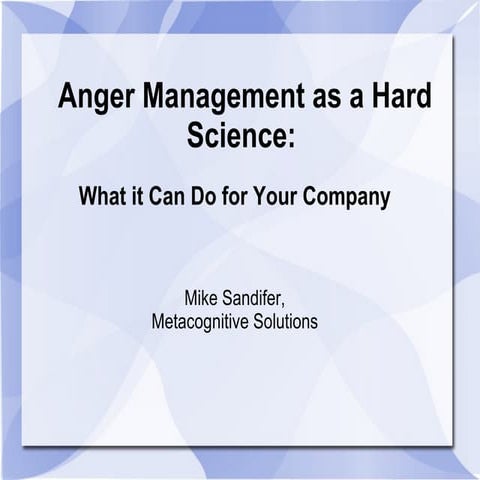 Anger Management | PPT