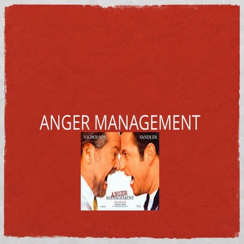 Comprehensive course on Anger management | PPTX
