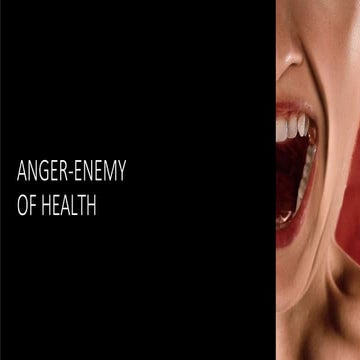 Anger -underlying causes, how to manage it | PPT