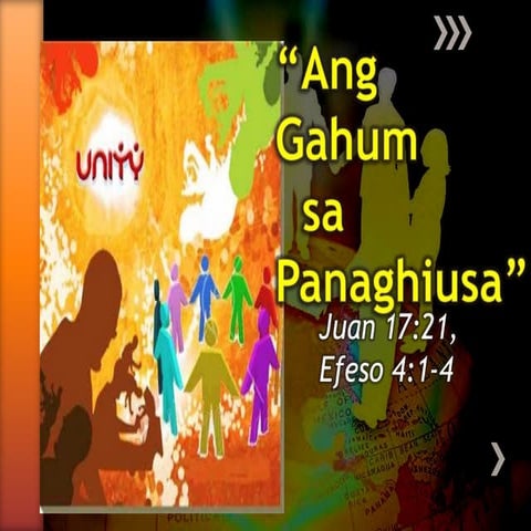 Ang gahum sa panaghiusa | PPT