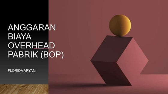 Contoh soal dan penyelesaian departementalisasi bop | DOCX