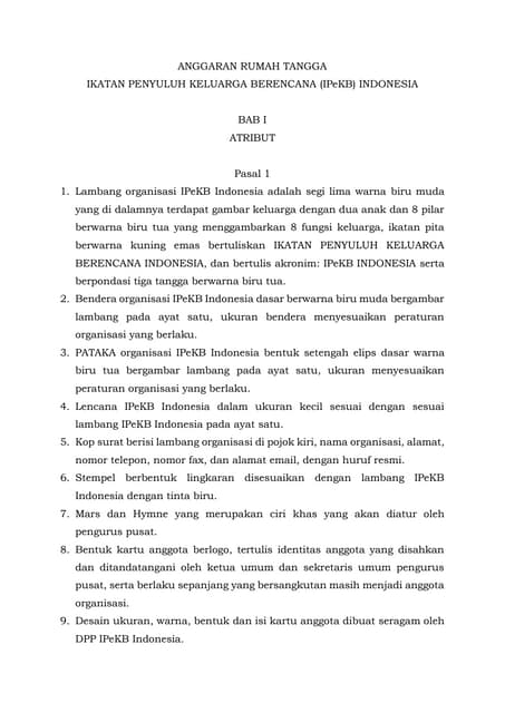 Syarat Administrasi Pendaftaran Ormas Di Kesbangpol | DOC