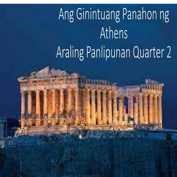 Ang Ginintuang Panahon ng Athens.pptx