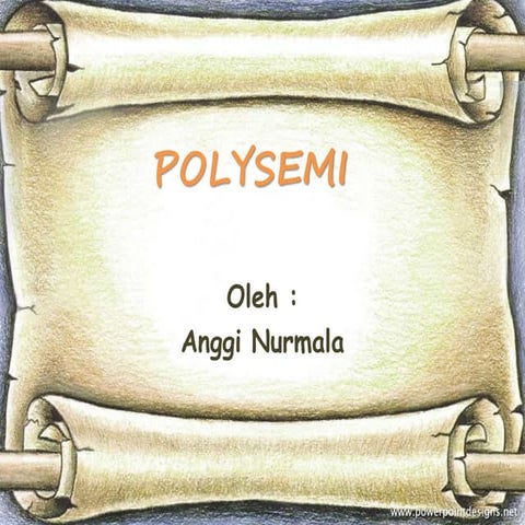Polysemi | PPTX