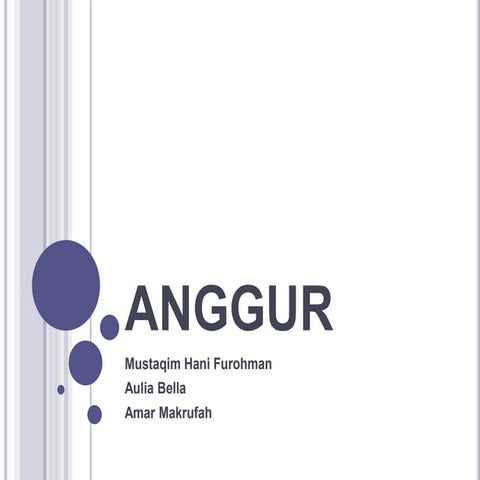 Anggur | PPT