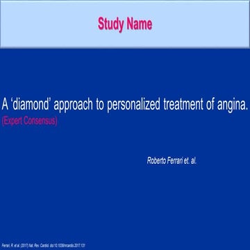 Angina diamond approach | PPTX