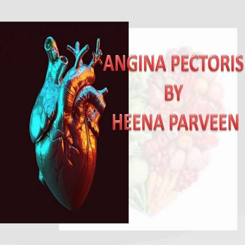 Angina pectoris | PPTX | Heart and Cardiovascular Diseases | Diseases ...