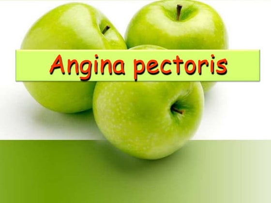 Angina Pectoris(Adult Health Nursing-I).pptx