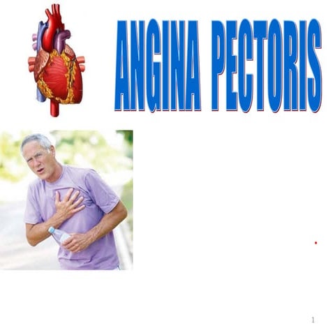 Angina Pectoris detailed information.PPT