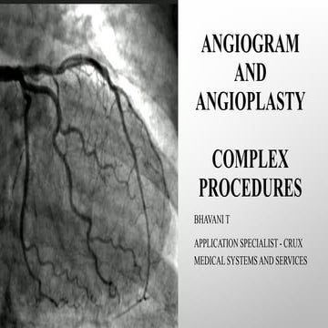 ANGIOGRAM AND ANGIOPLASTY (1)fdjgghfdhfhhf | PPTX