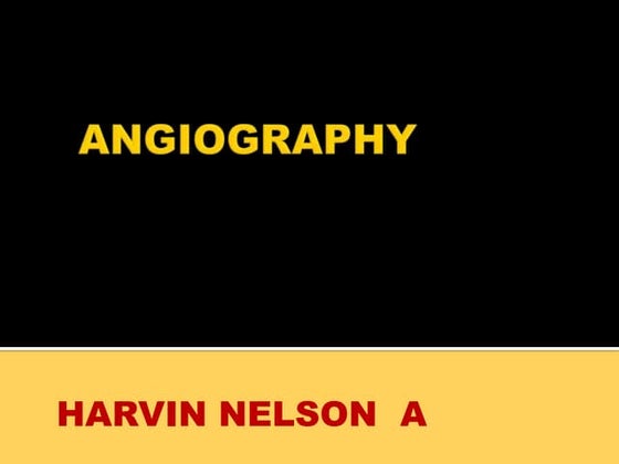Angiogram | PPT