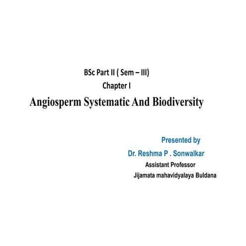 Taxonomic hierarchy | PPTX