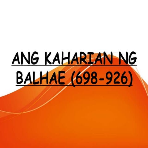 Ang Kaharian ng Balhae | PPT